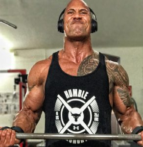 The Rock Dwayne Johnson Workout for Arms and Abs